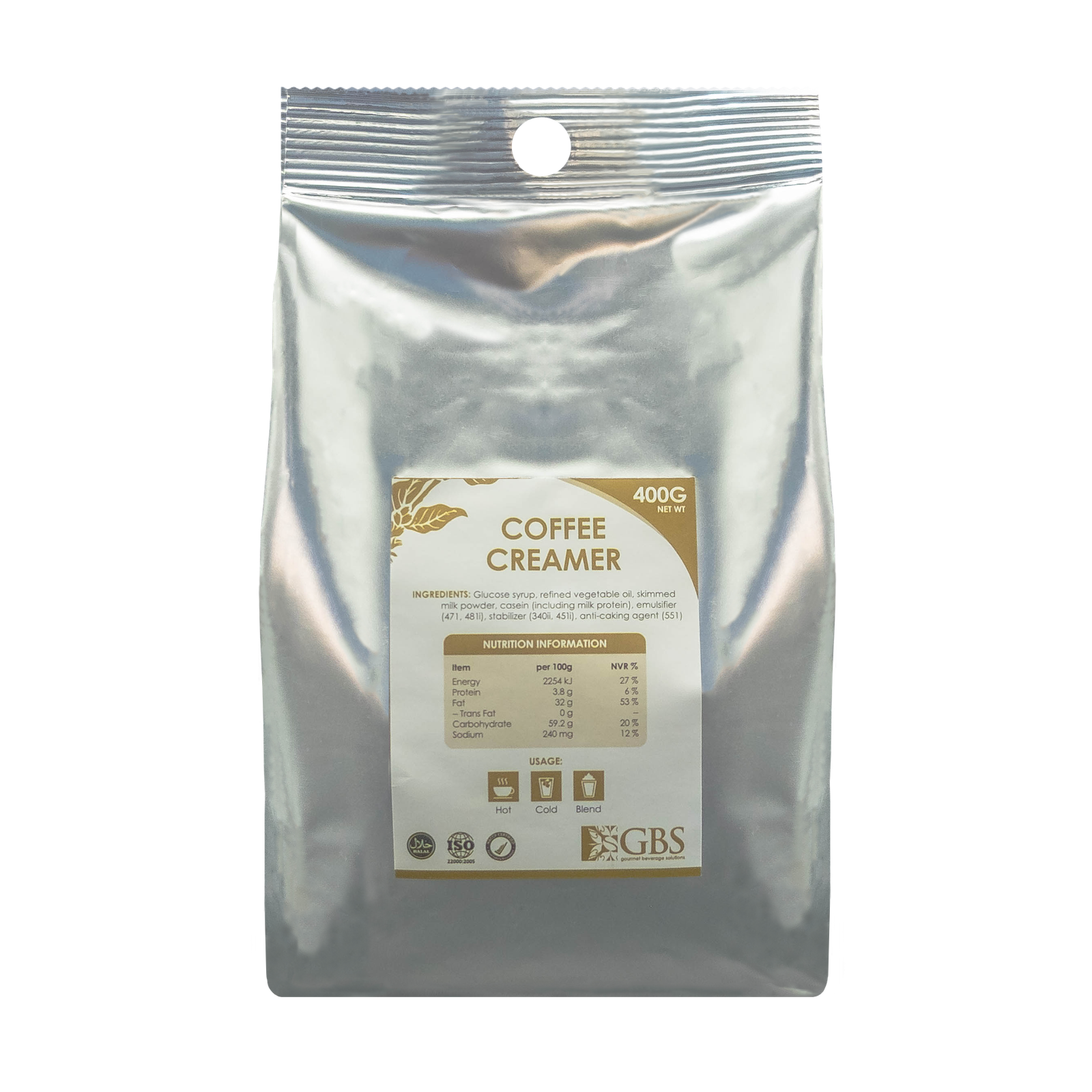 Non-Diary Coffee Cramer - GBS - Gourmet Beverage Solutions